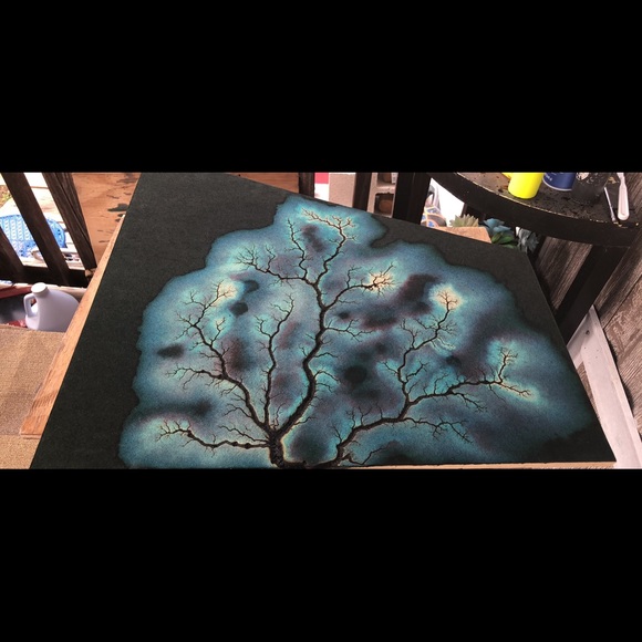 Art | Original Hand Painted Fractal Art Wall Decor | Poshmark